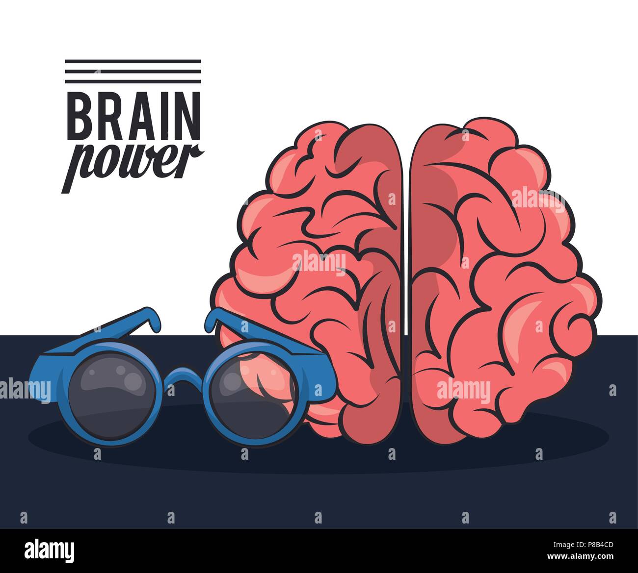 Brain power concept Stock Vector Image & Art - Alamy