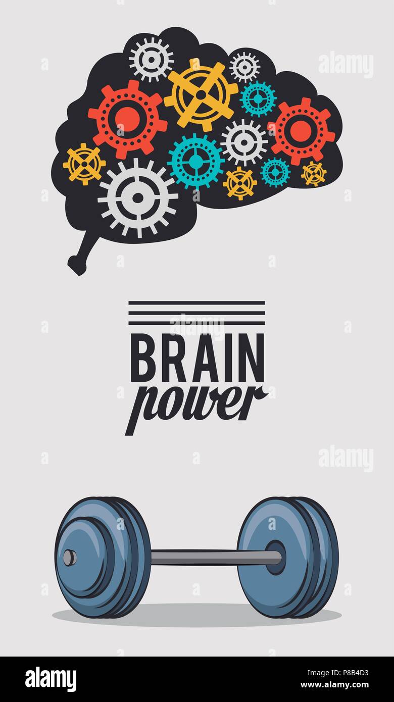 Brain power concept Stock Vector Image & Art - Alamy