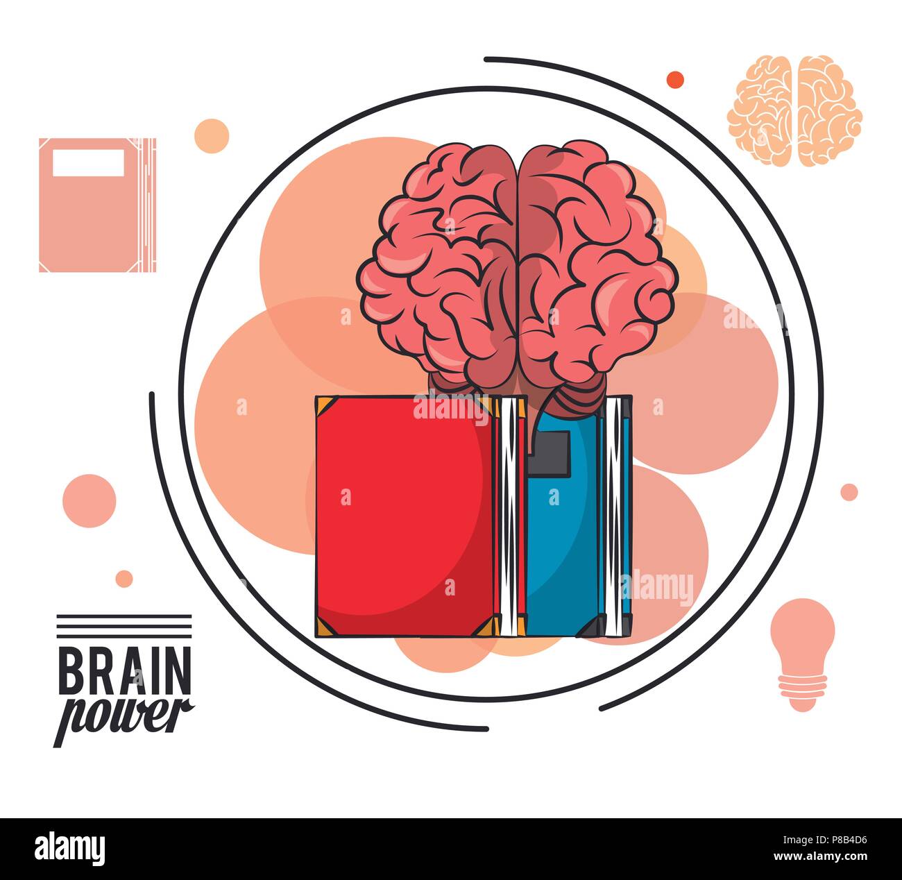 Brain power concept Stock Vector Image & Art - Alamy