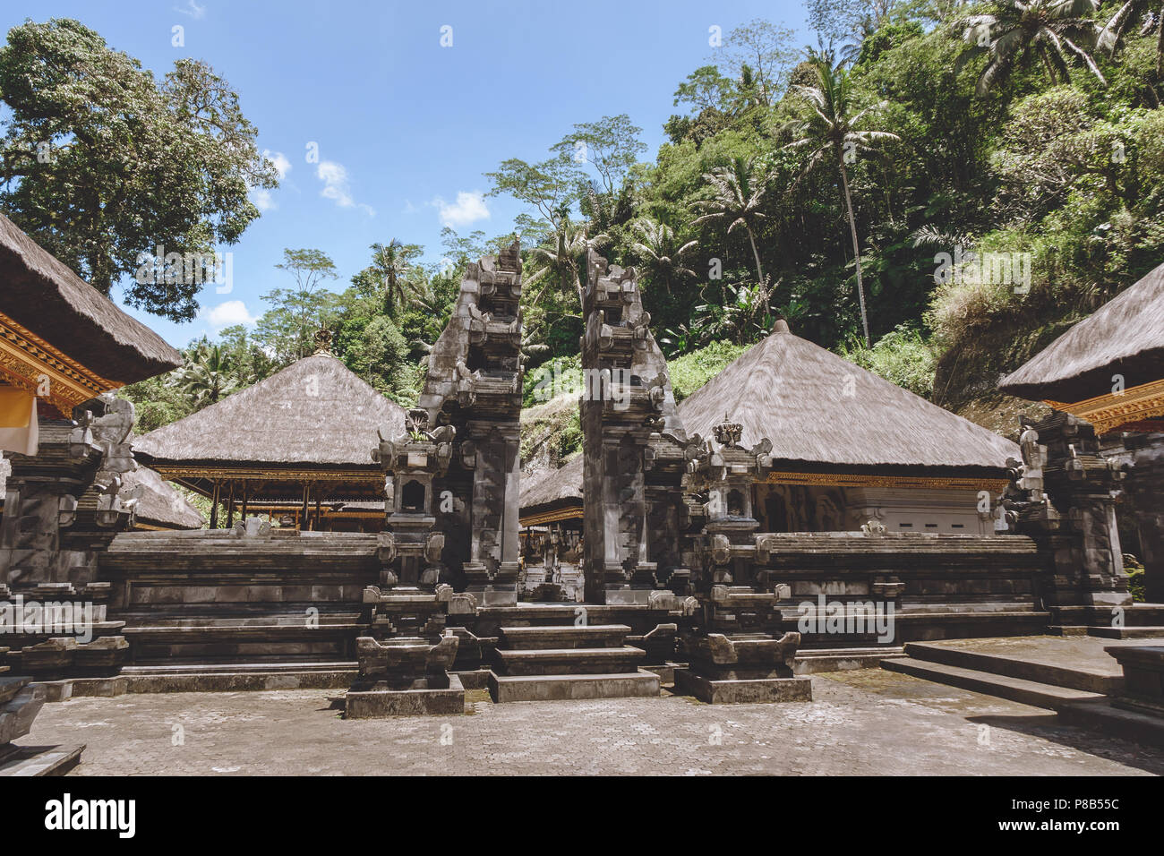 scenic view of ancient architecture of Temple Complex and Royal Tombs ...