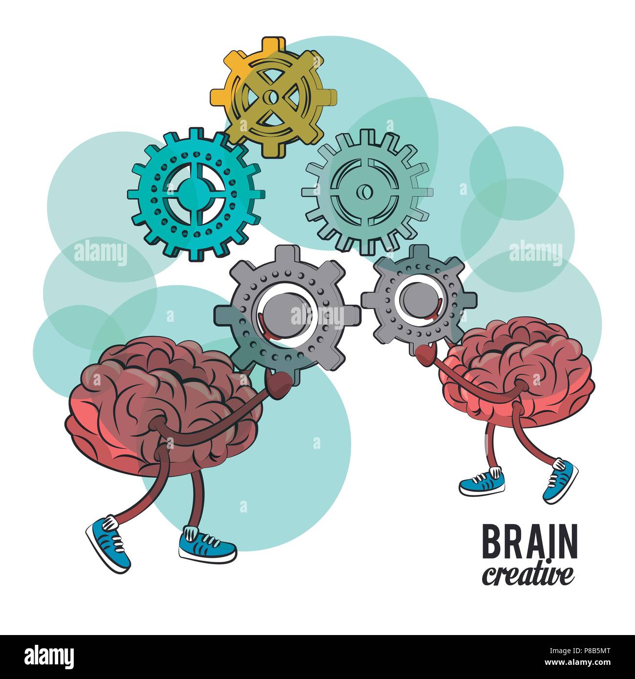 Brain creative concept Stock Vector Image & Art - Alamy