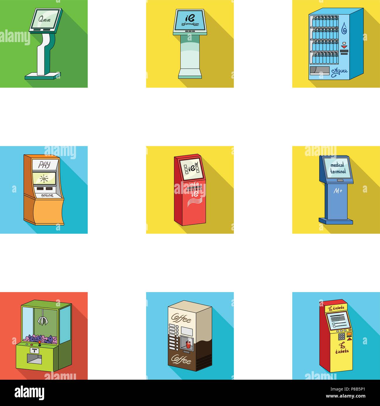 ATM, coffee machine, information apparatus and other types of terminals ...