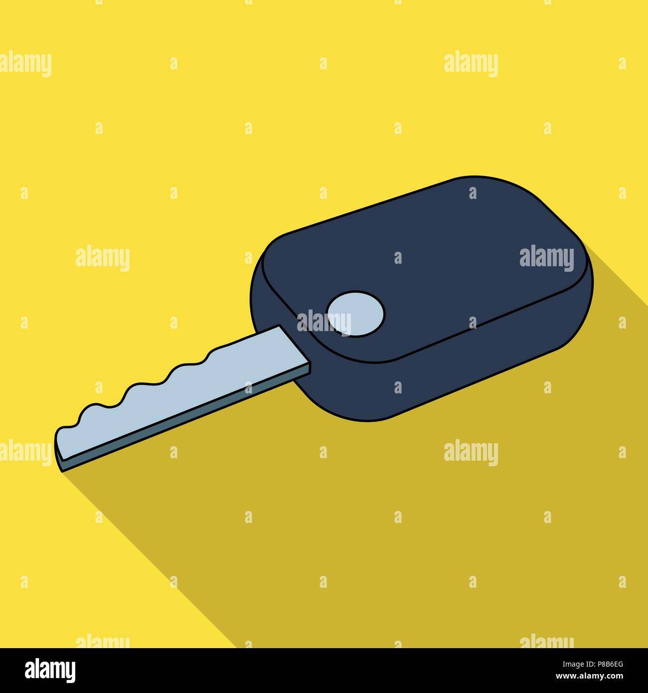 Car key.Car single icon in flat style vector symbol stock illustration ...