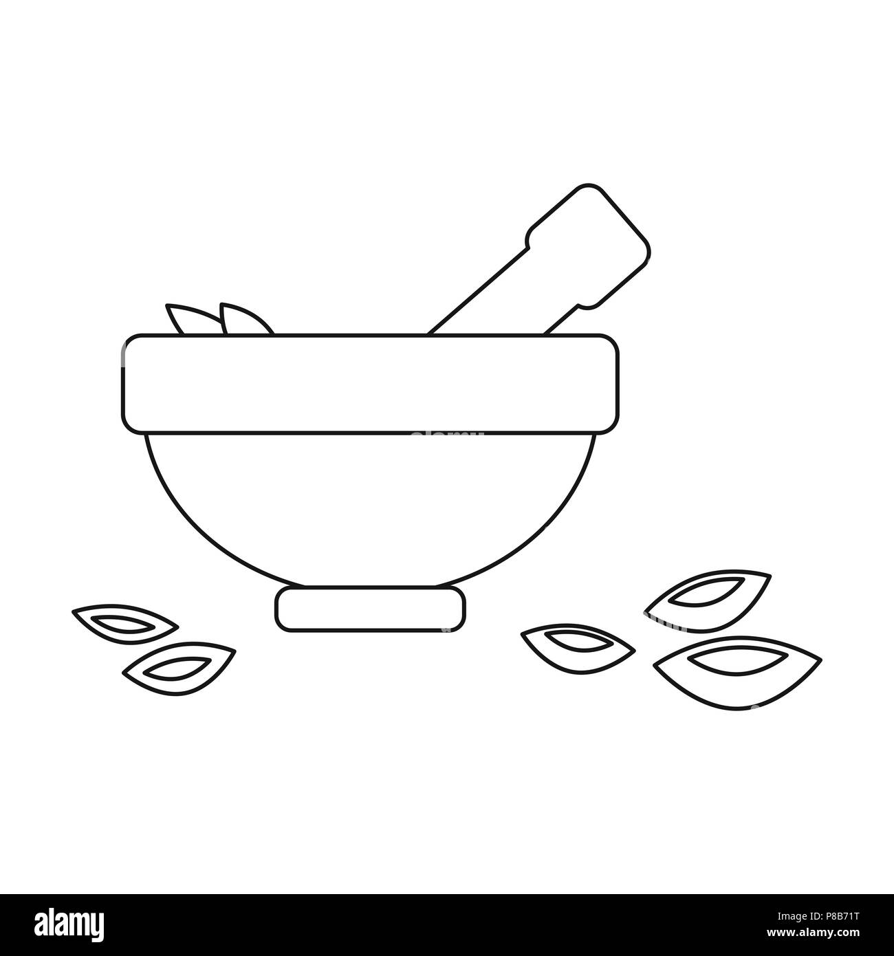 Salt bowl icon of vector illustration for web and mobile design Stock ...