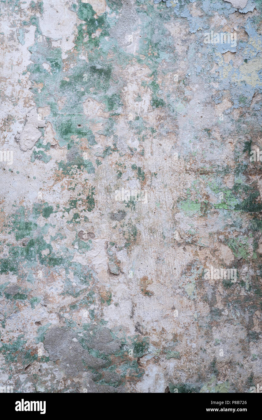Old dirty cement wall with paint residues Stock Photo - Alamy