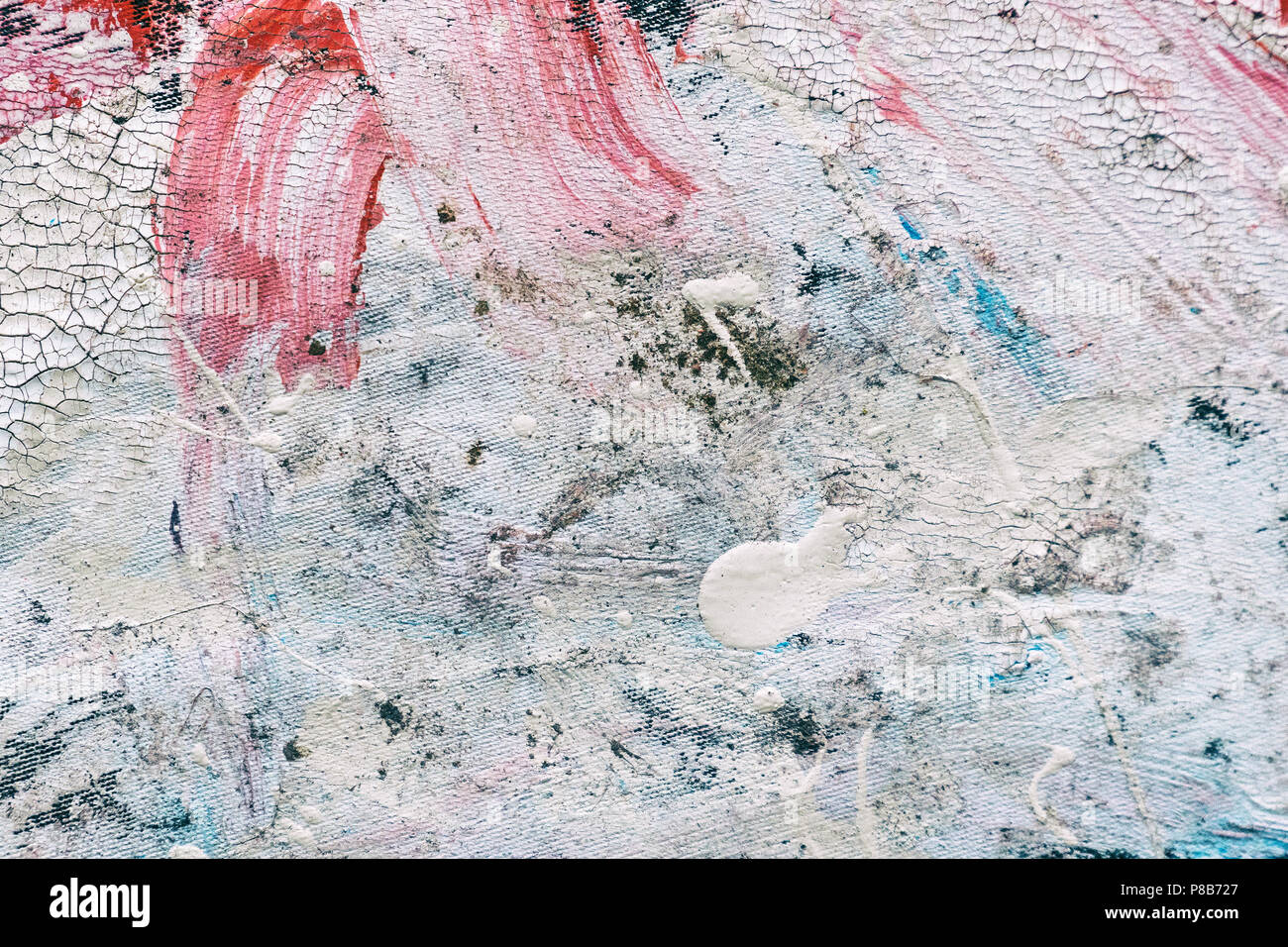 Abstract paint texture on canvas for design and background Stock Photo ...