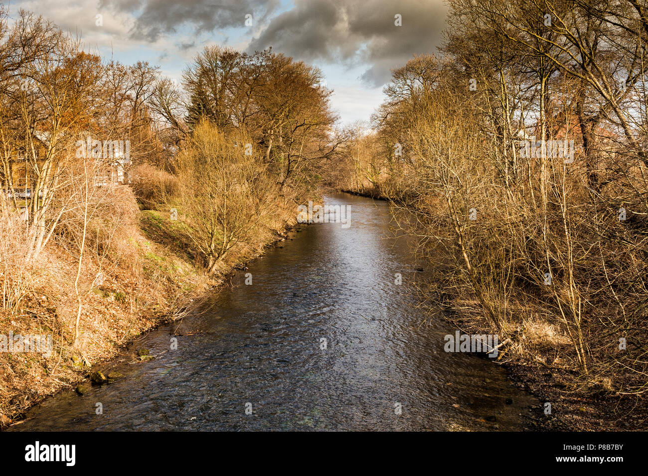 Bode River. Quedlinburg, Alemanha Stock Photo - Alamy