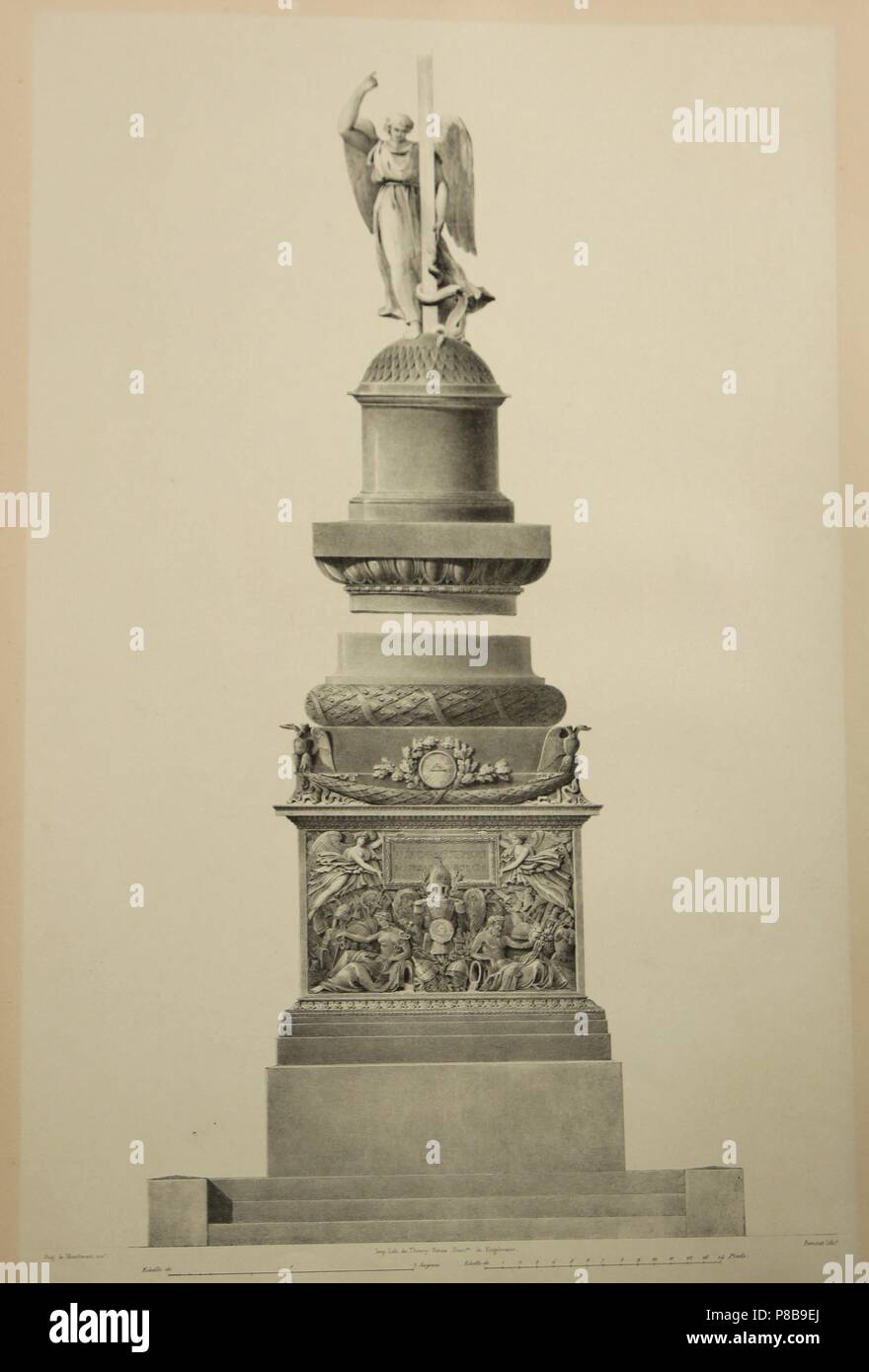 Project of the Monument Consecrated to the Memory of the Emperor ...