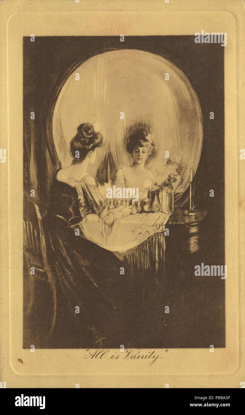 All is Vanity. Museum: PRIVATE COLLECTION Stock Photo - Alamy