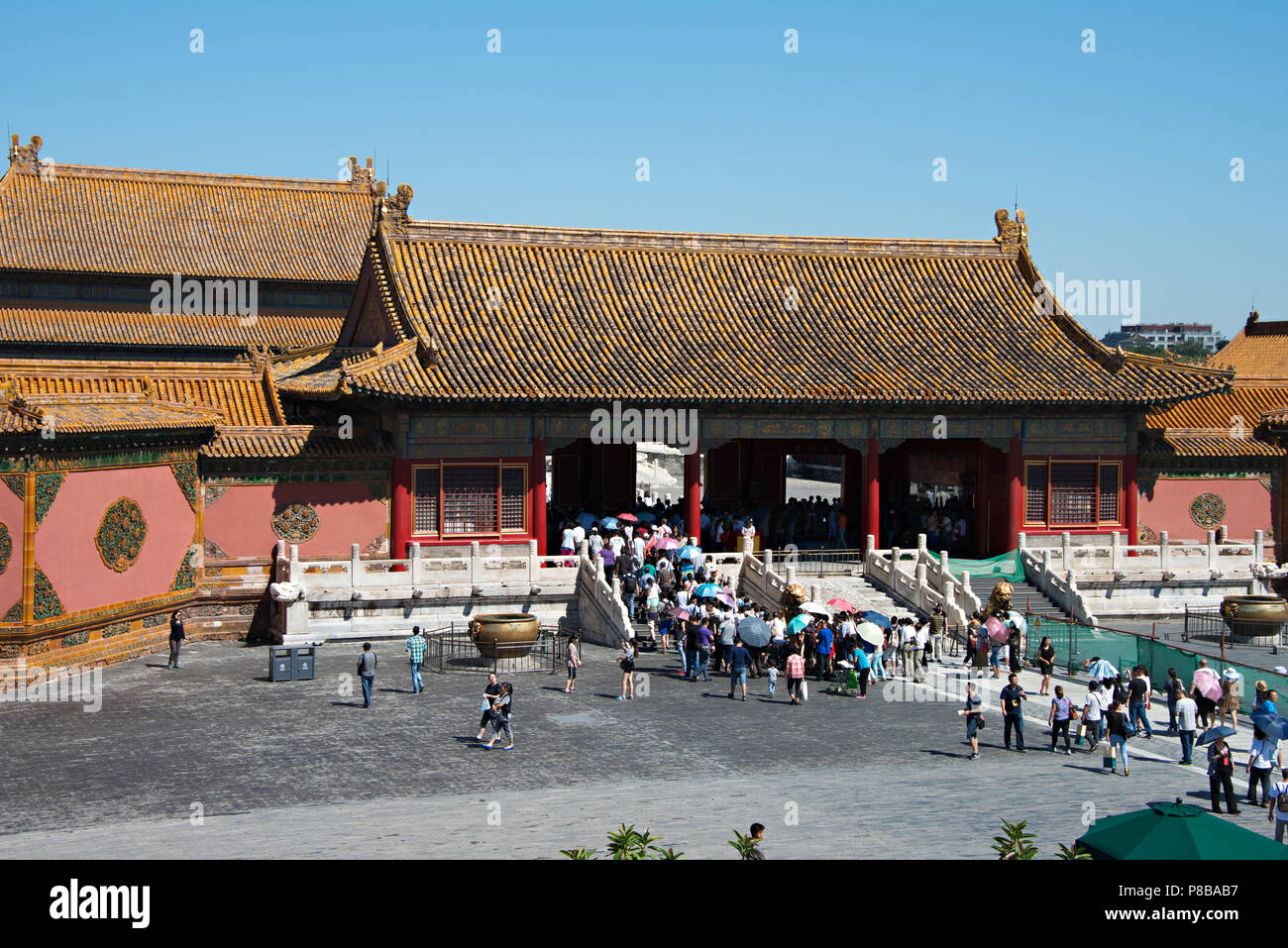 forbidden city imperial palace Stock Photo - Alamy