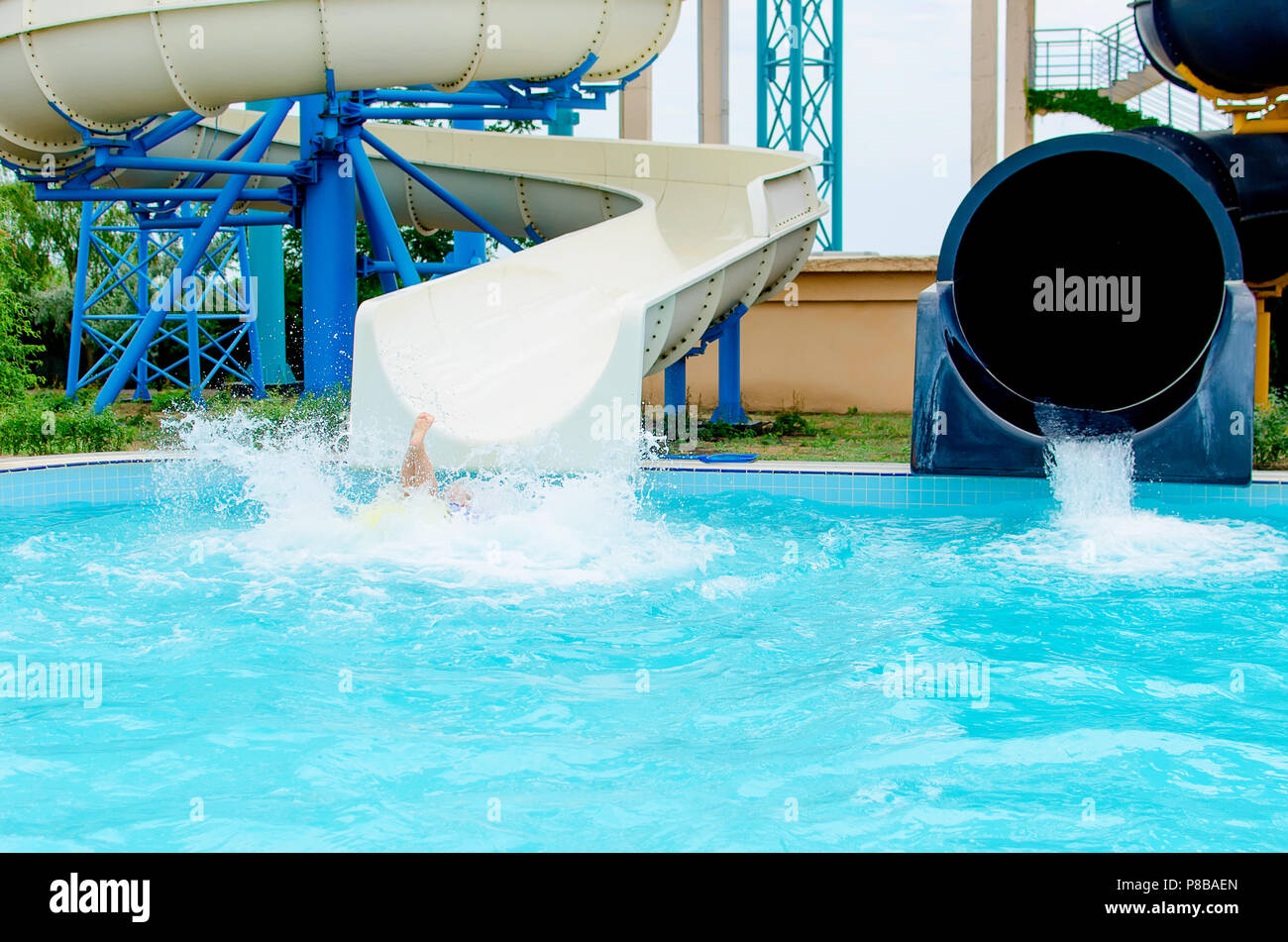 Waterpark feet hi-res stock photography and images - Alamy