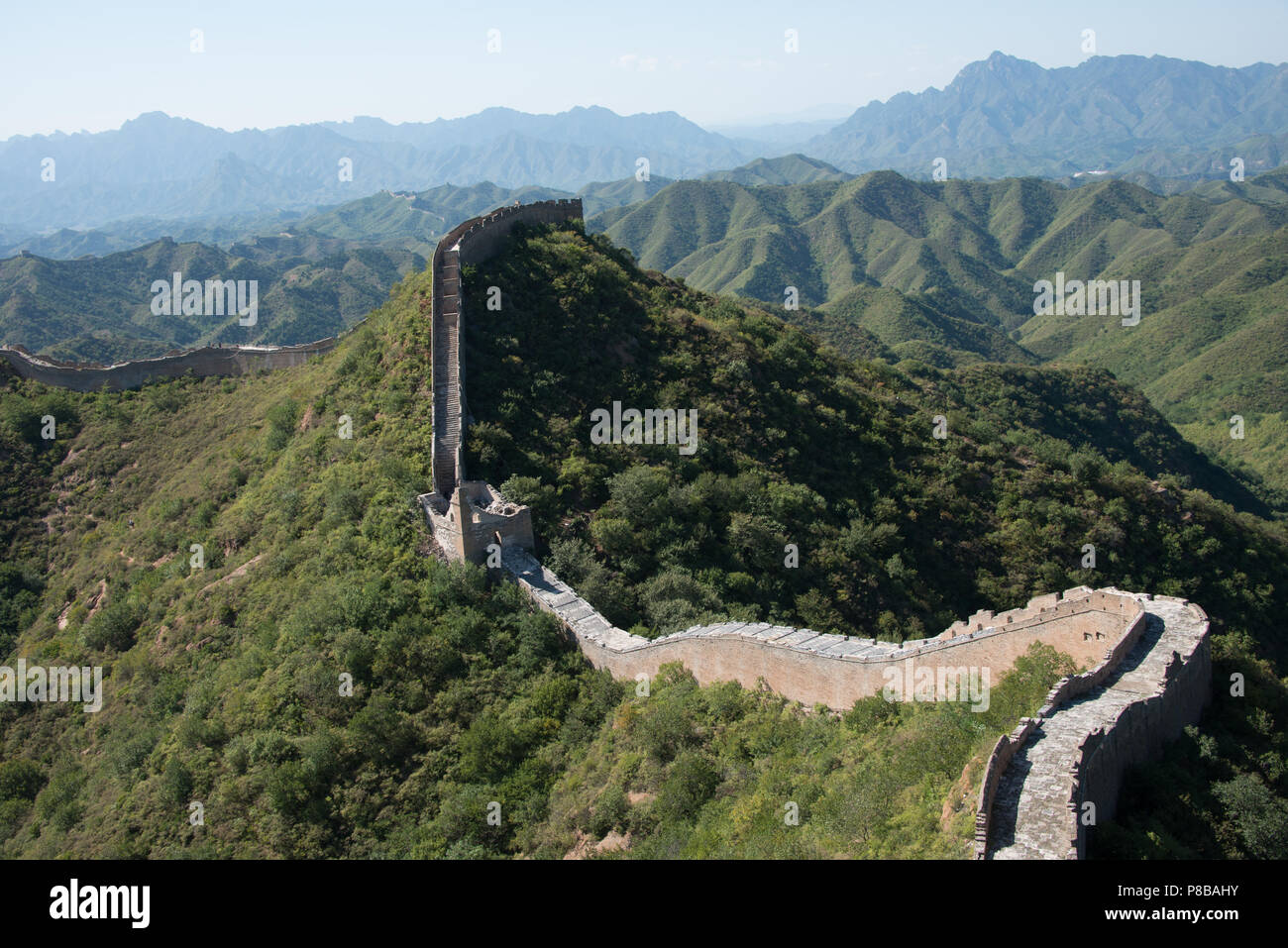 Great Wall Badaling Changcheng Beijing High Resolution Stock ...