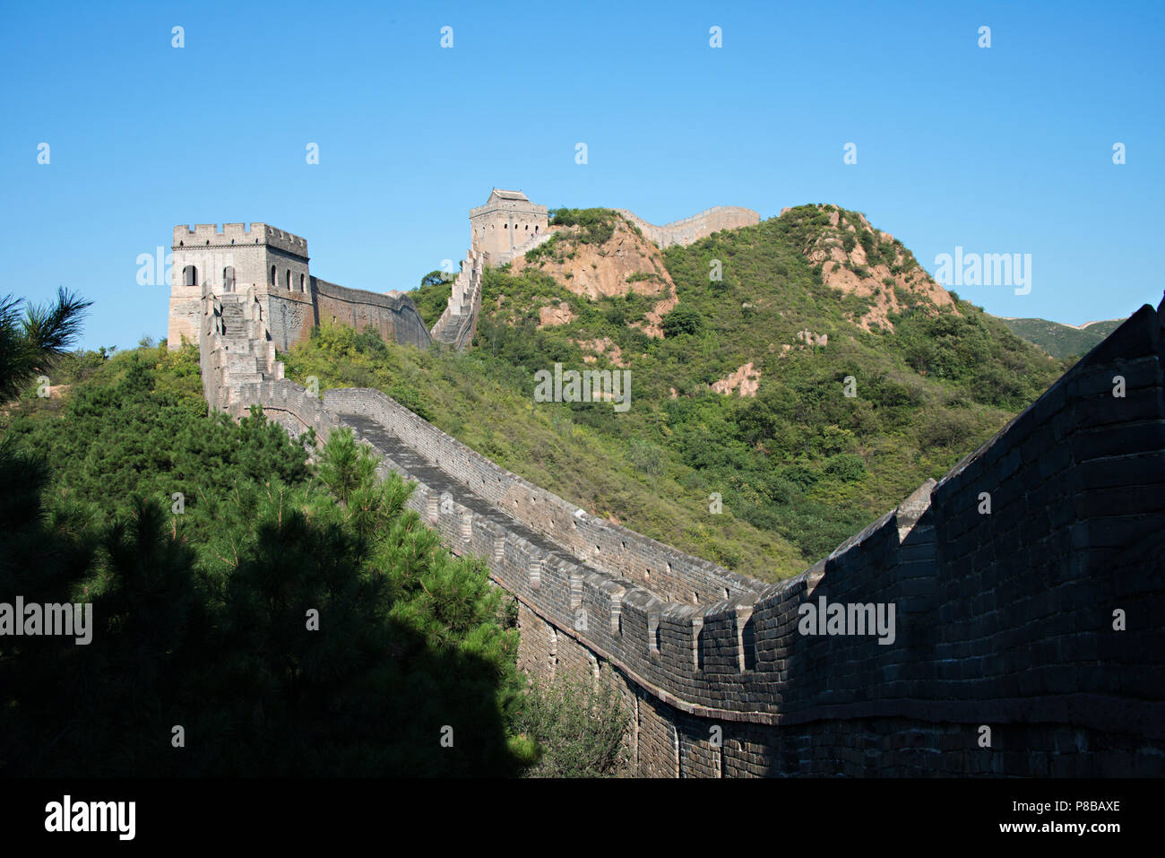 Great Wall Badaling Changcheng Beijing High Resolution Stock ...