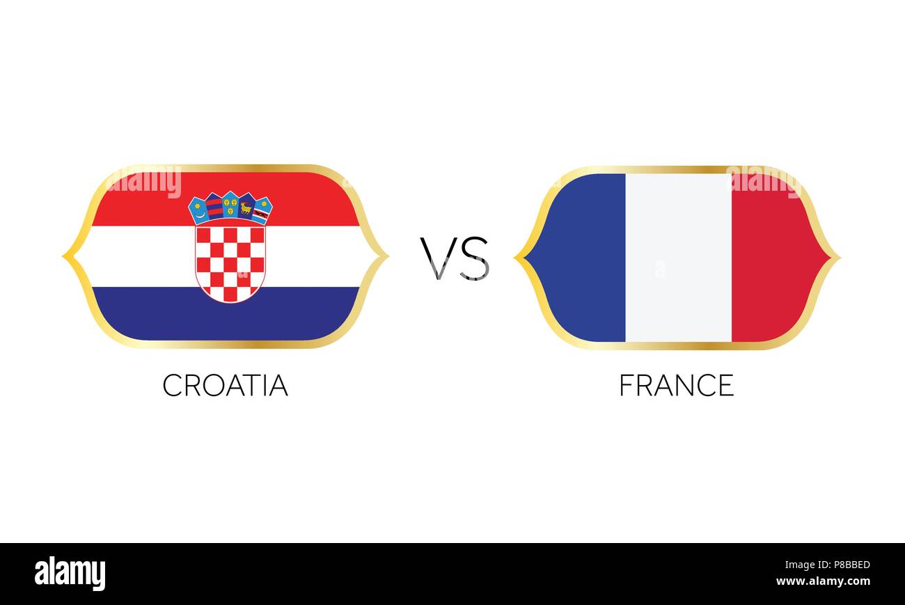 Football match france versus Cut Out Stock Images & Pictures - Alamy