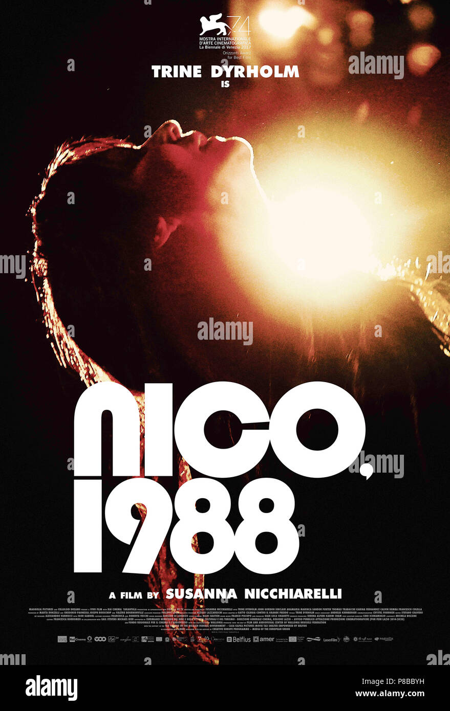 NICO, 1988, US poster, Trine Dyrholm as Christa Paffgen aka Nico, 2017 ...