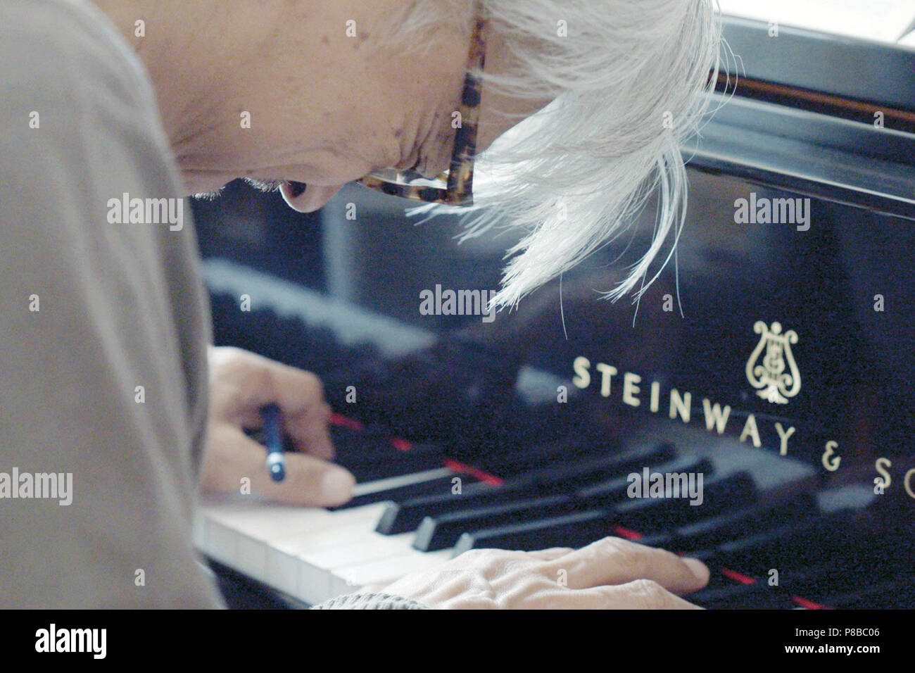 RYUICHI SAKAMOTO: CODA, Ryuichi Sakamoto, 2017. ©MUBI/courtesy Everett ...