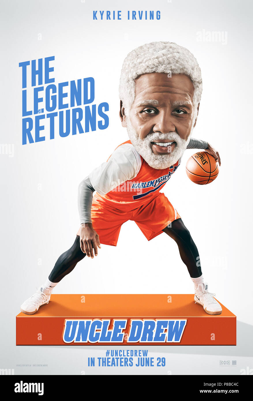 UNCLE DREW, US character poster, Kyrie Irving, 2018. © Lionsgate ...