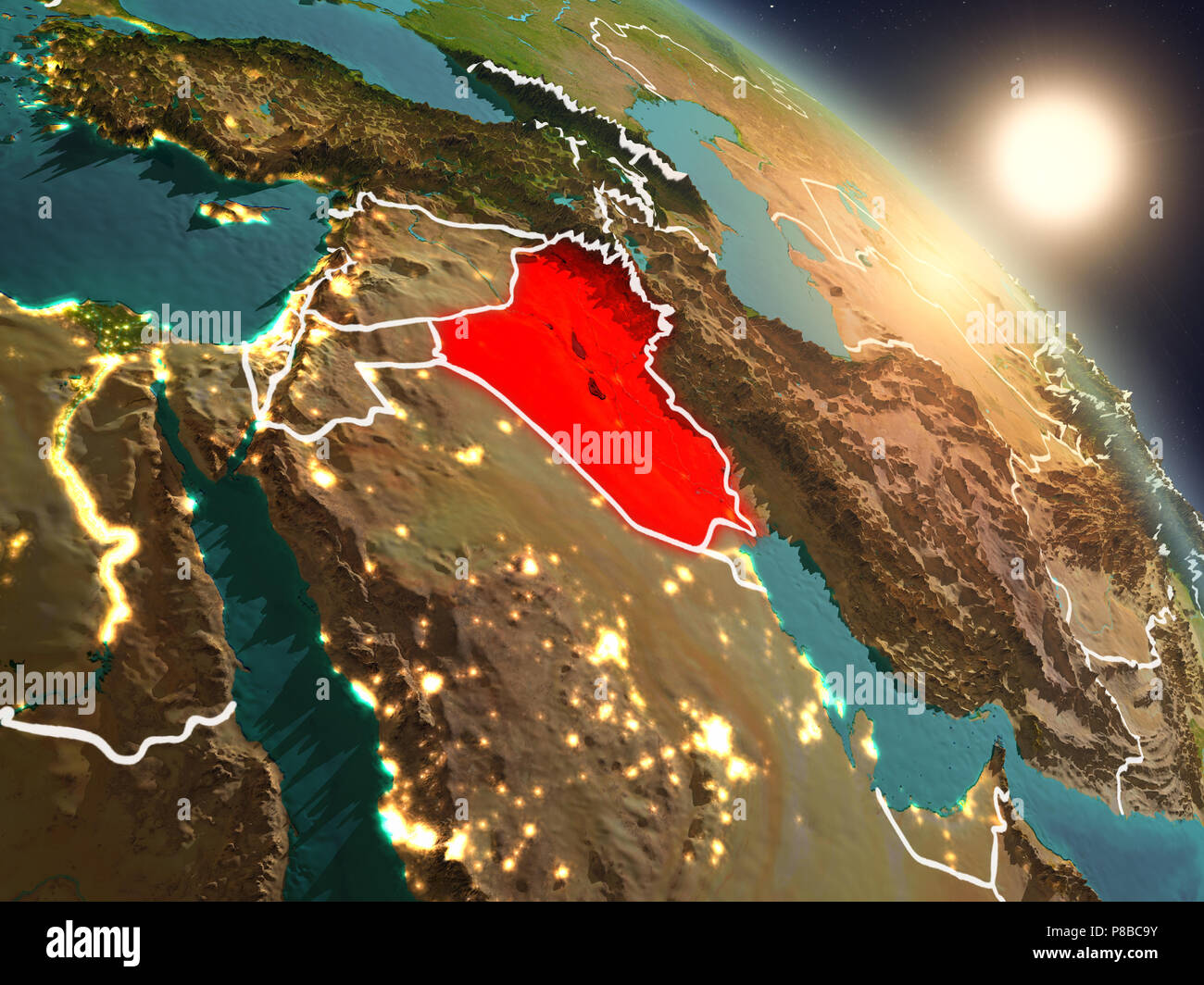 Above iraq hi-res stock photography and images - Alamy