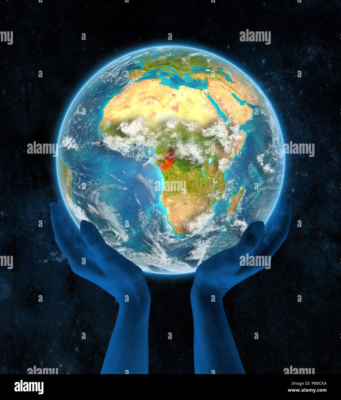 Congo hands hi-res stock photography and images - Alamy