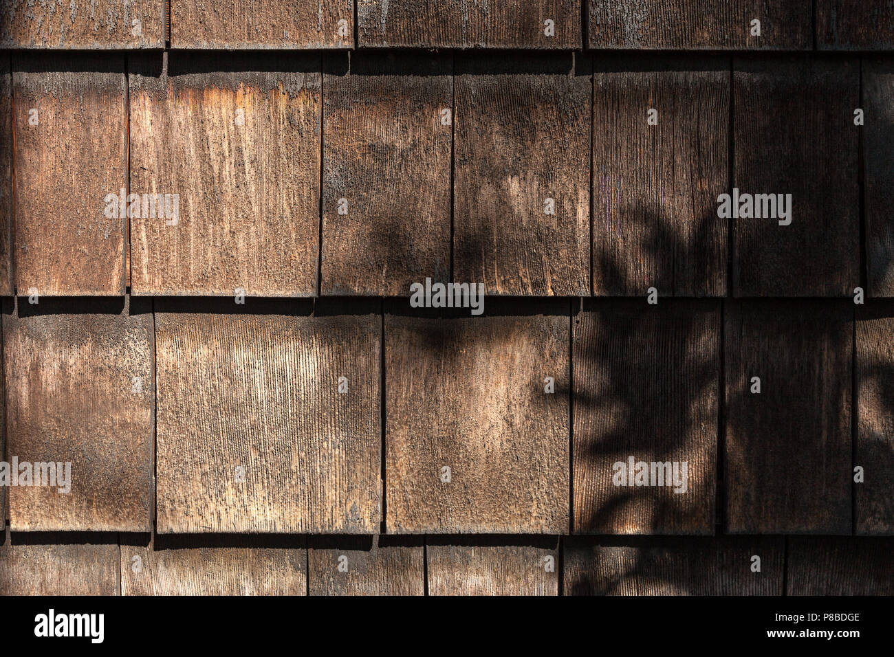 Wooden tile roof background, texture Stock Photo - Alamy