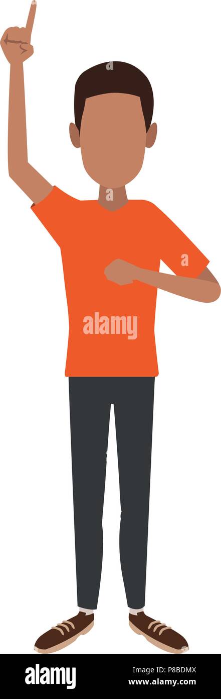 Young man faceless cartoon Stock Vector Image & Art - Alamy