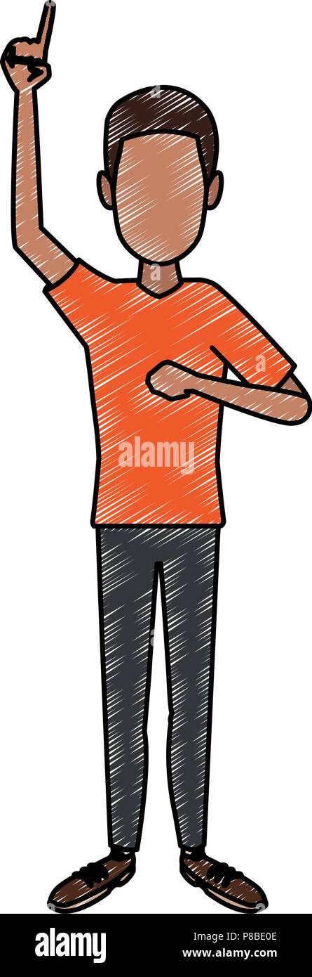 Faceless men cartoon Cut Out Stock Images & Pictures - Alamy