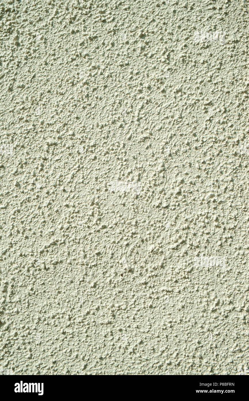 Painted rough cast wall render texture full frame background Stock ...