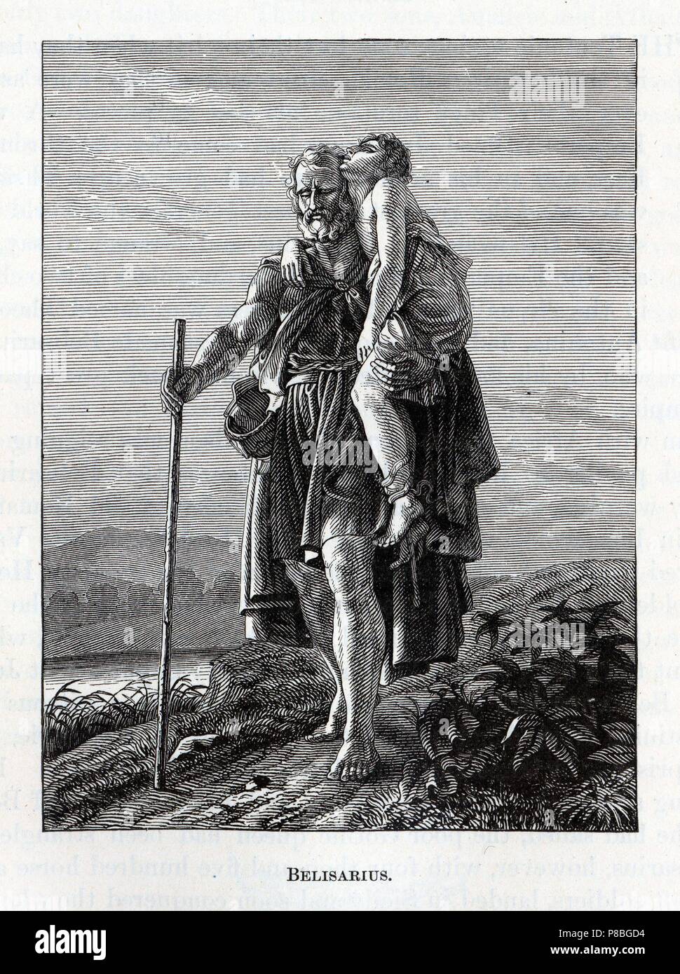 Belisarius. Museum: PRIVATE COLLECTION Stock Photo - Alamy