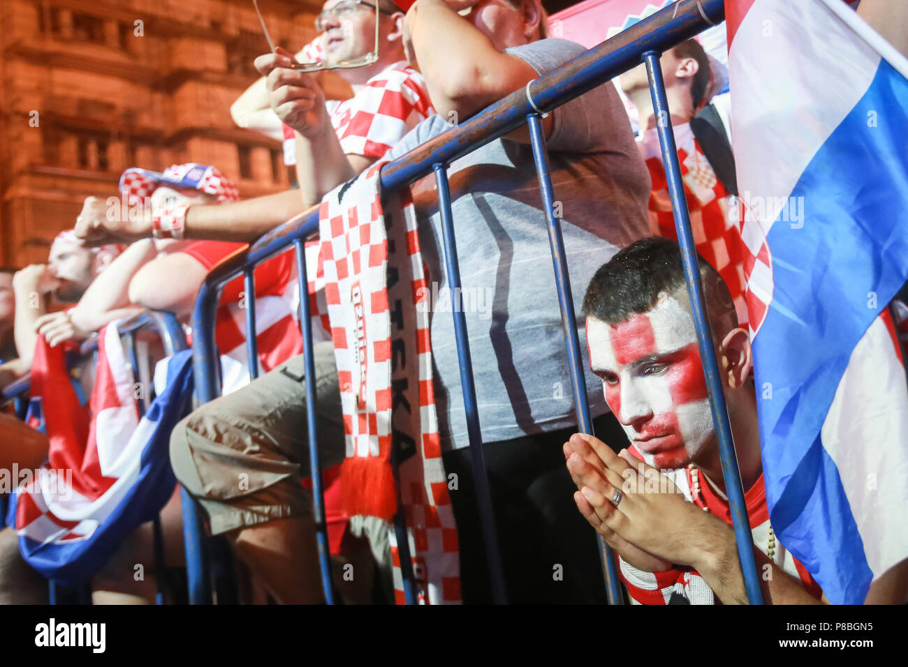 Sport fan praying hi-res stock photography and images - Alamy