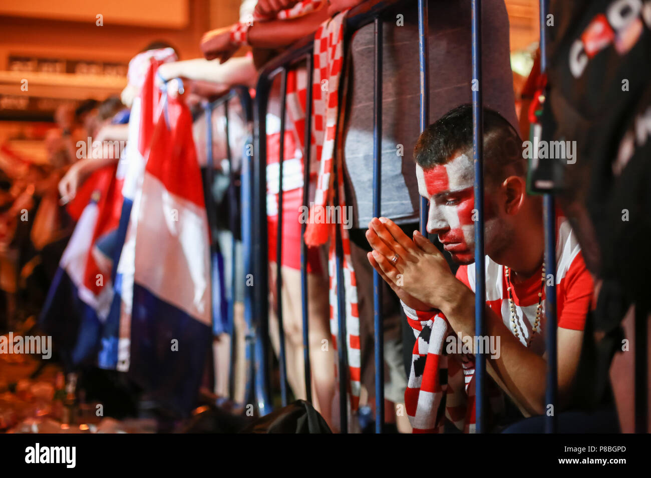 Sport Fan Praying High Resolution Stock Photography and Images - Alamy