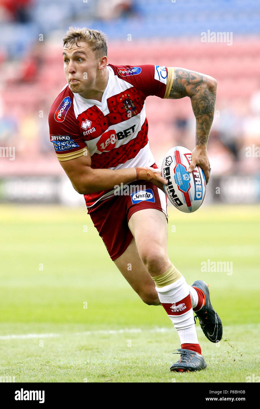 Sam Powell, Wigan Warriors Stock Photo - Alamy