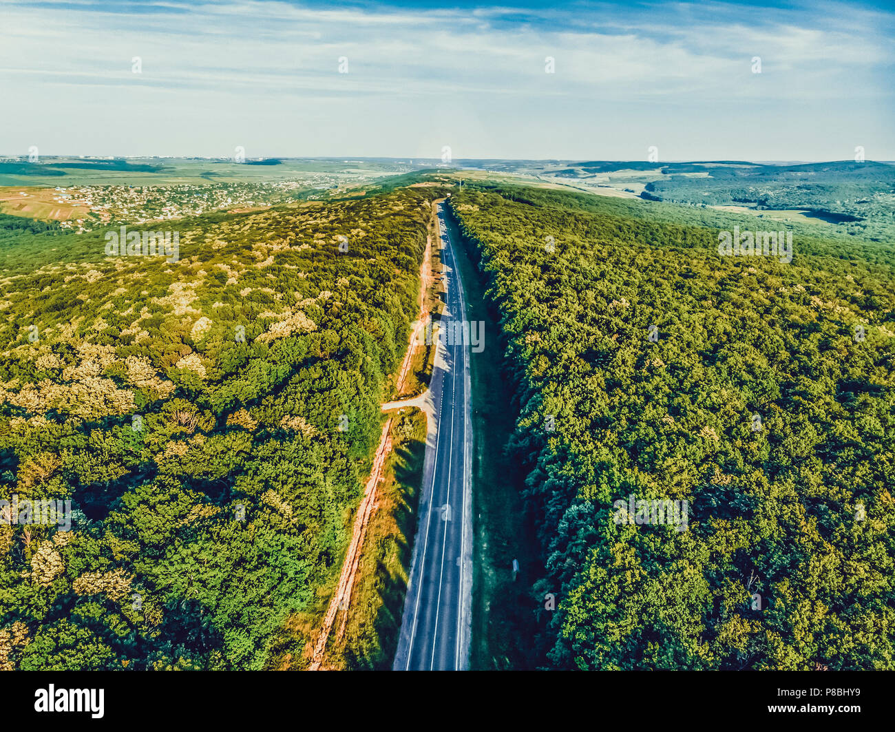 Road Going Into The Distance Stock Photos & Road Going Into The ...