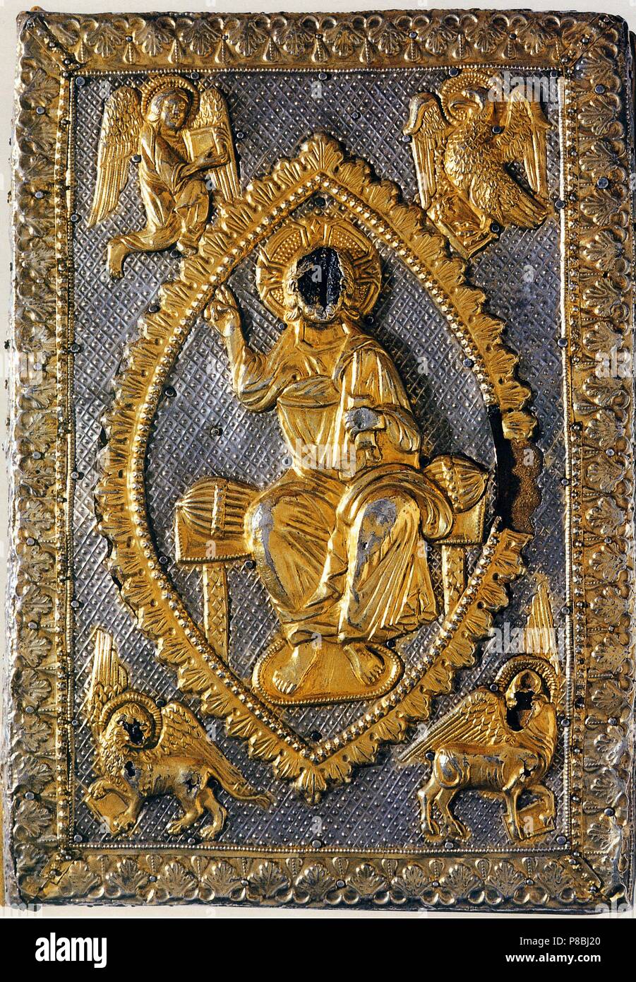 The Gospels Book of Matilda of Canossa. Museum: Abbazia di Nonantola ...