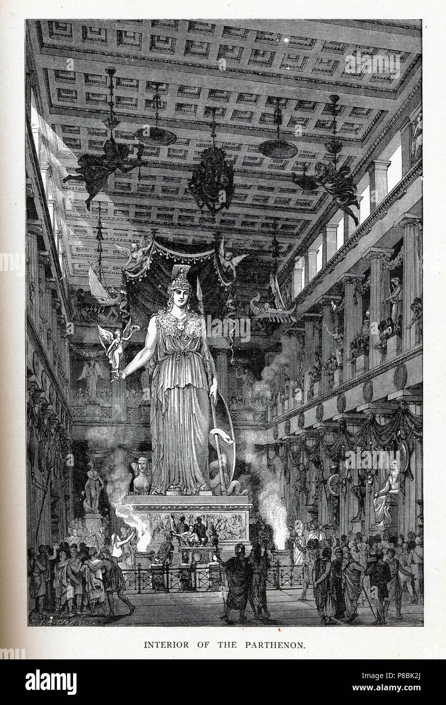 The interior the parthenon hi-res stock photography and images - Alamy
