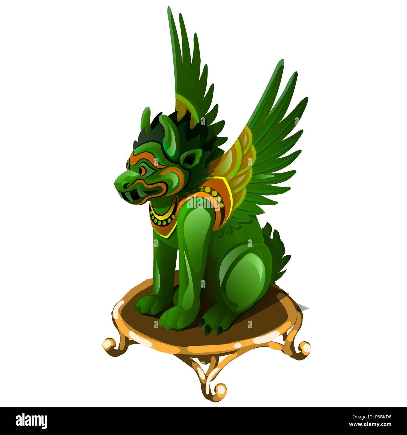 Green griffin Stock Vector Images - Alamy