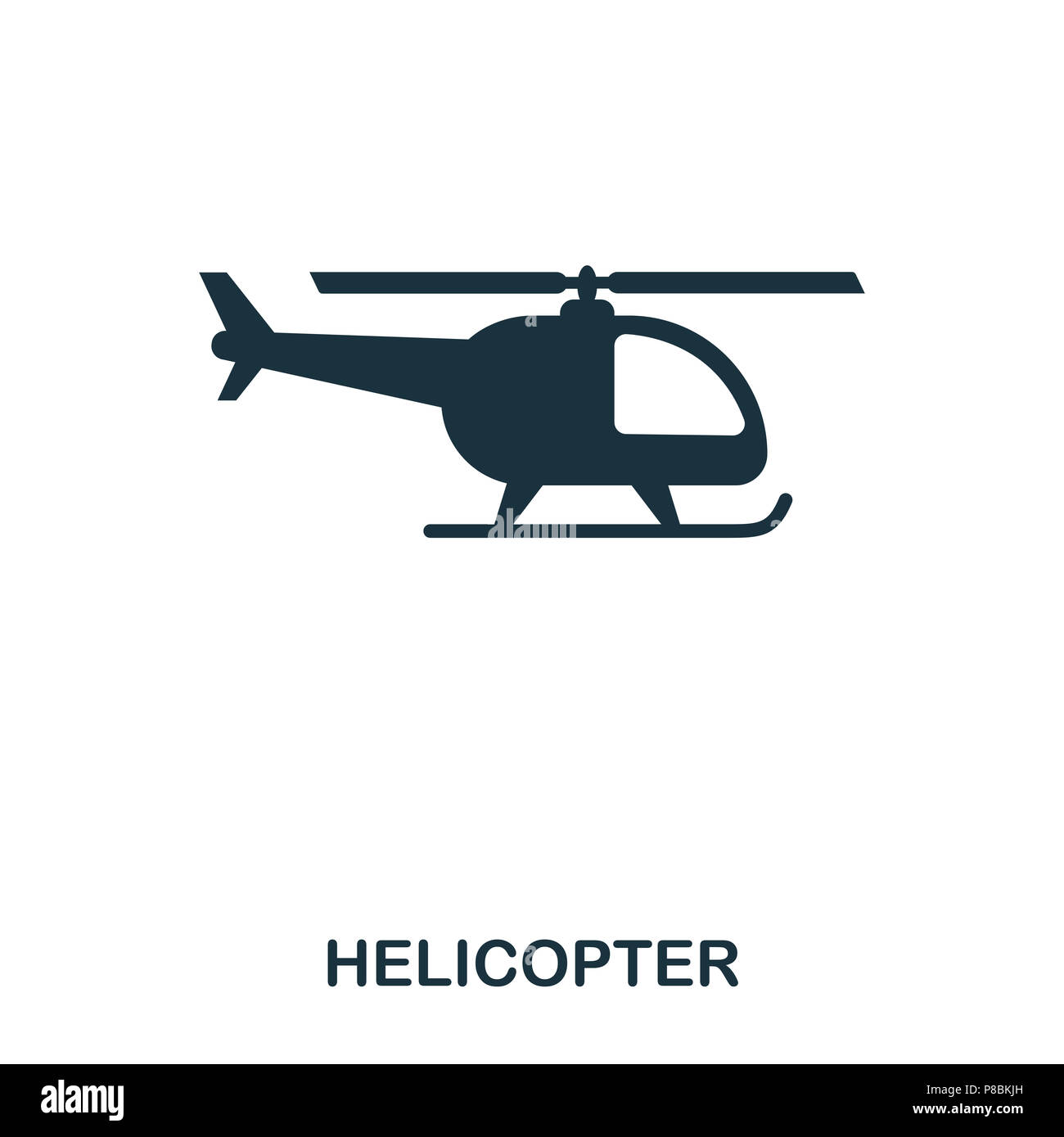 Helicopter icon hi-res stock photography and images - Alamy