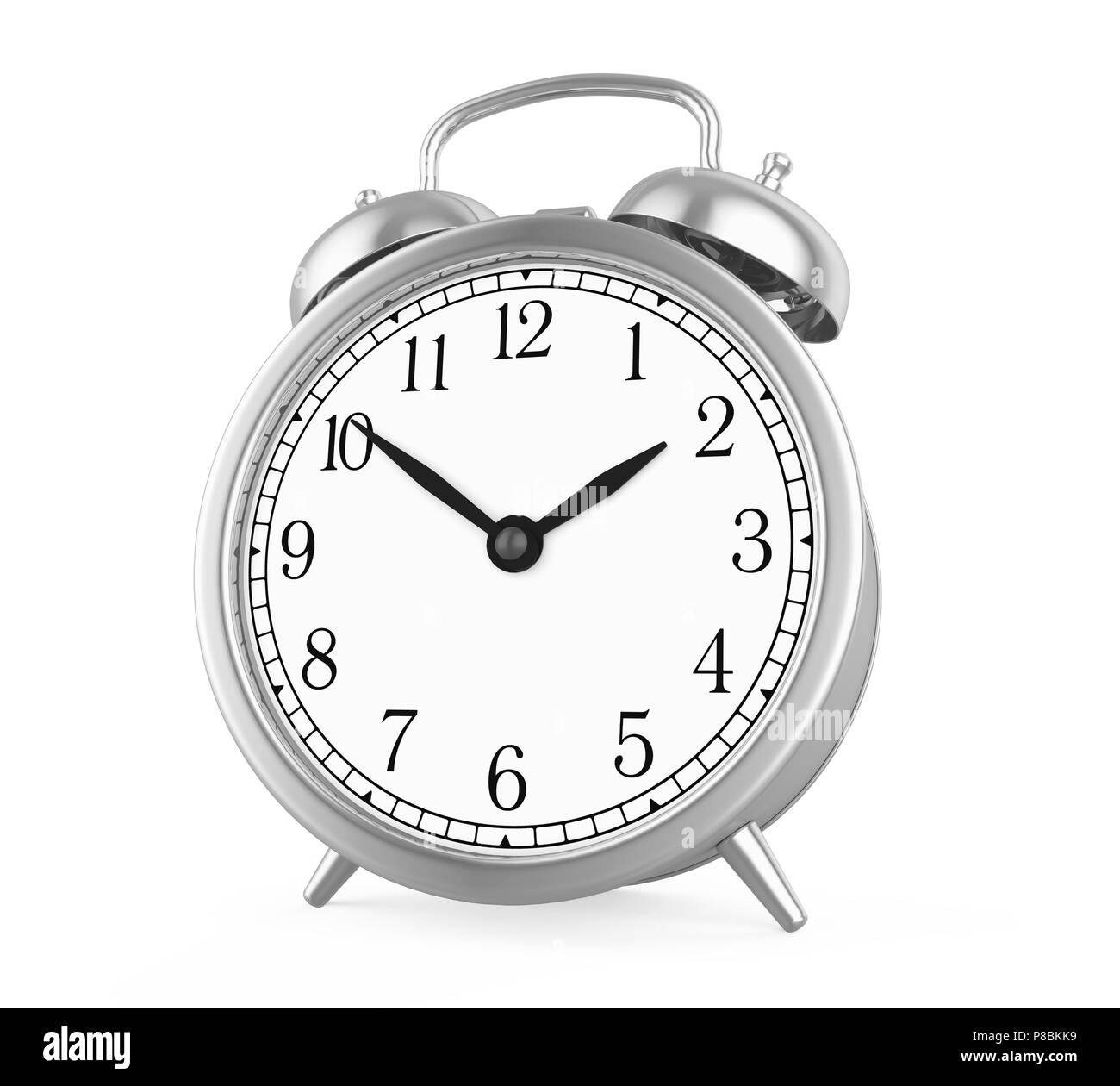 Alarm Clock Isolated Stock Photo - Alamy