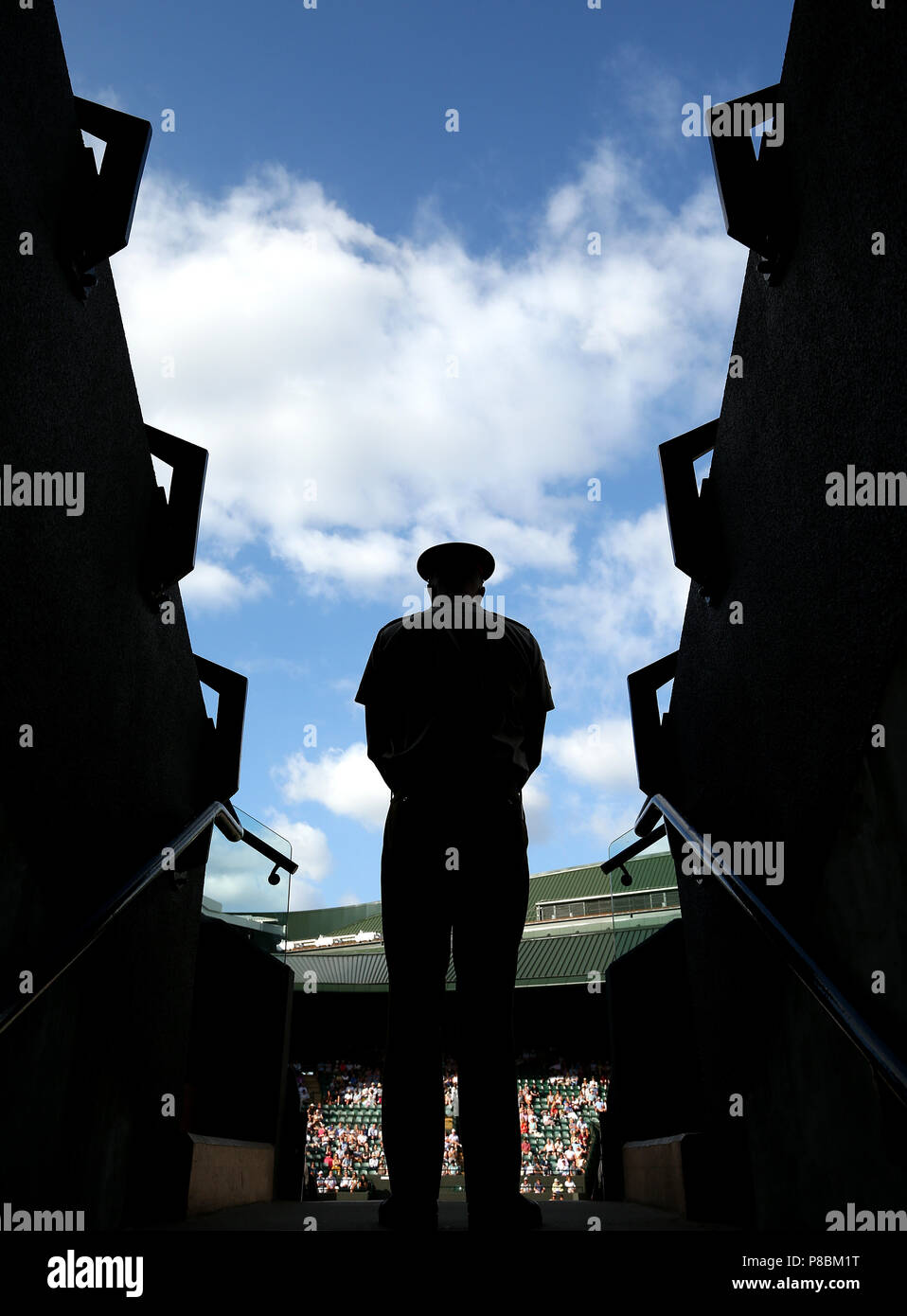 Wimbledon Tennis Court Entrance High Resolution Stock Photography and ...