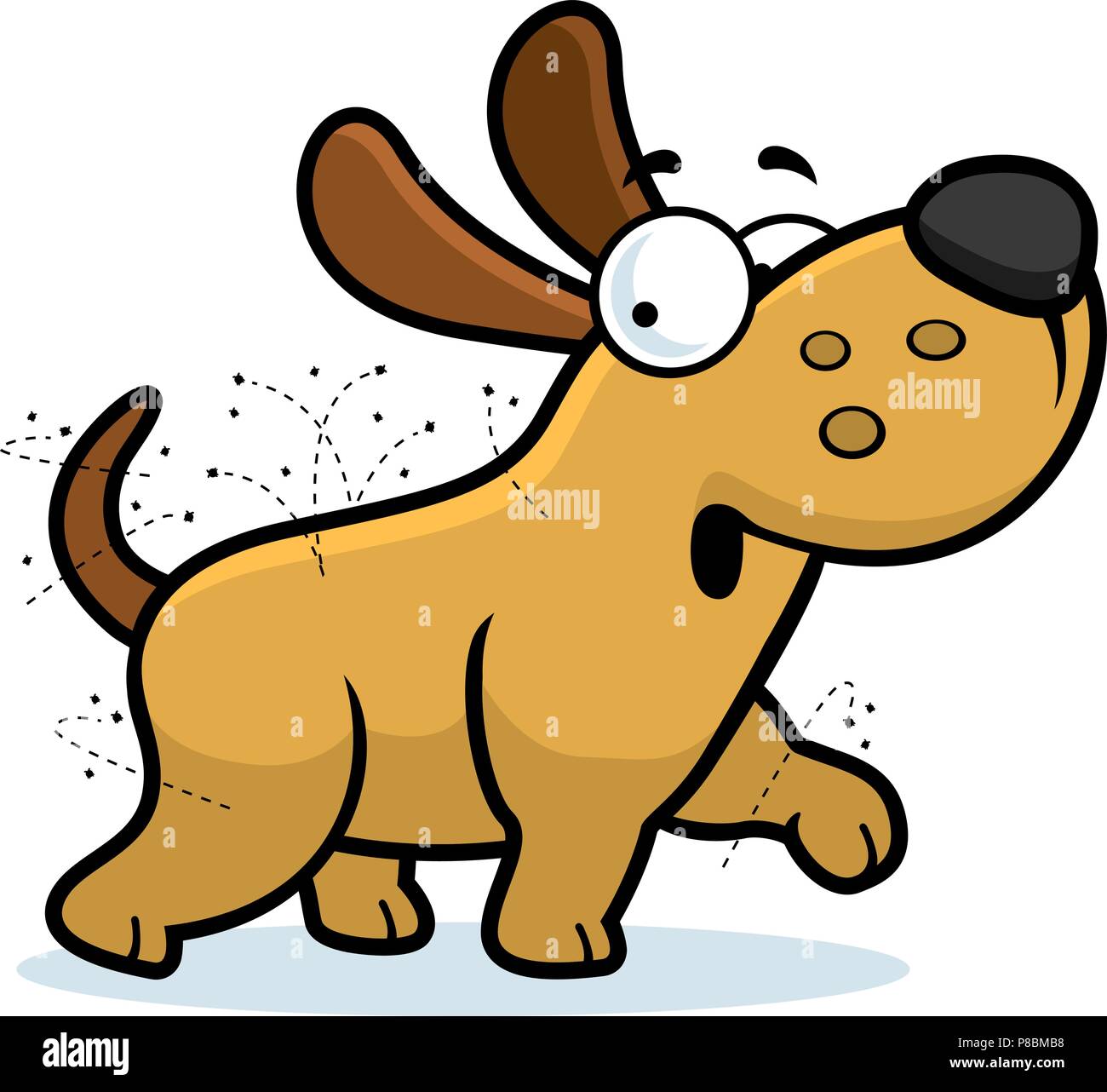 Pests dog Stock Vector Images - Alamy