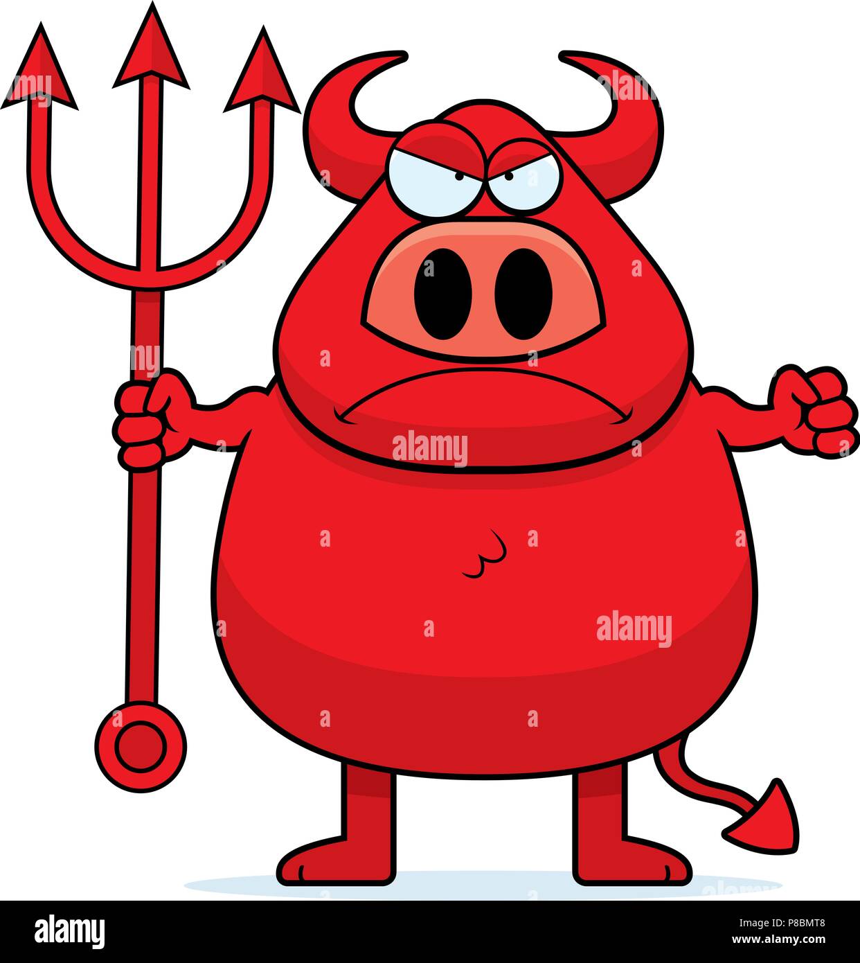 Pitchfork angry hi-res stock photography and images - Alamy