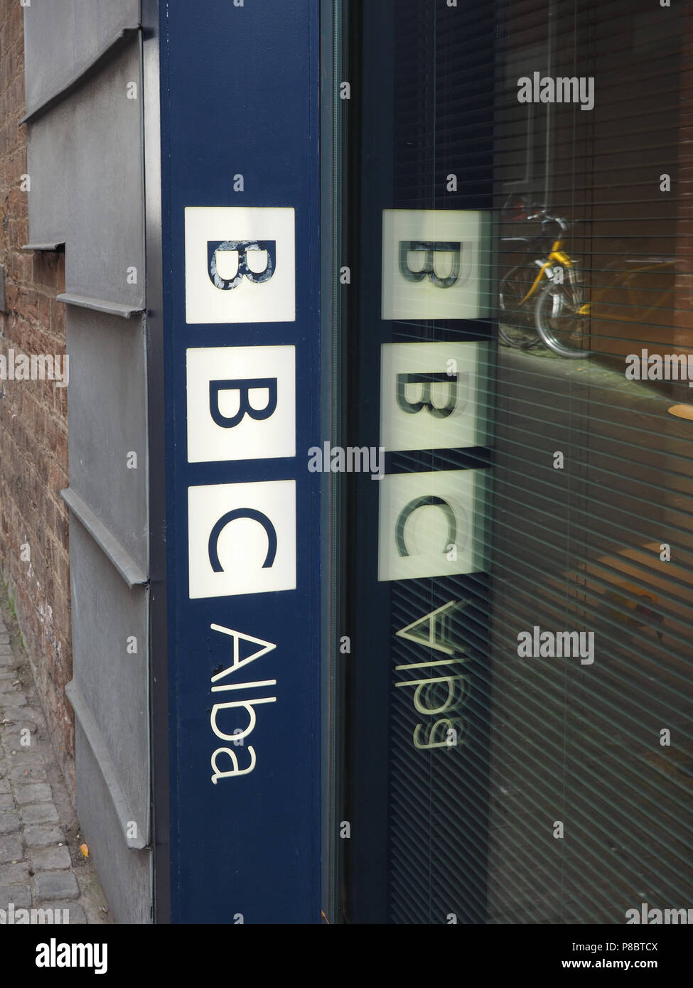 EDINBURGH, UK - CIRCA JUNE 2018: BBC Scotland (aka BBC Alba in Gaelic ...