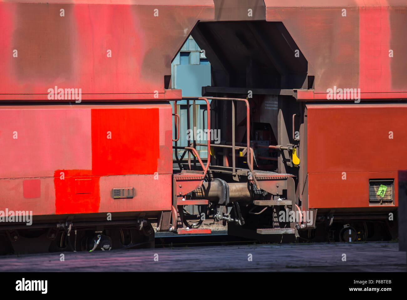 Freight wagons hi-res stock photography and images - Alamy