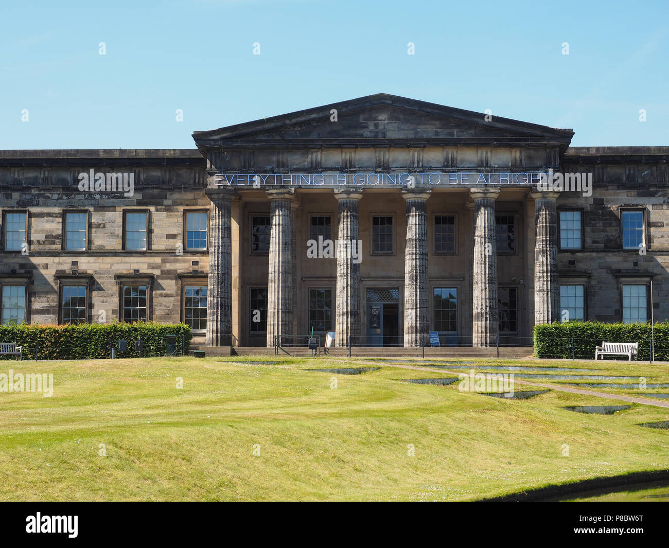 EDINBURGH, UK - CIRCA JUNE 2018: The Scottish National Gallery of ...