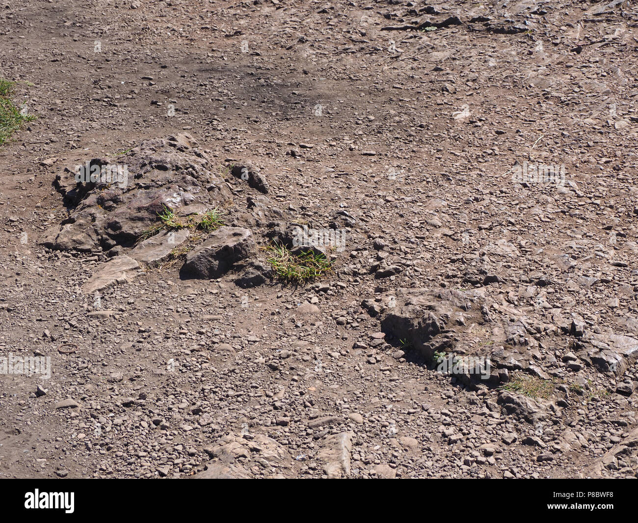 volcanic rock formed from magma erupted from a volcano Stock Photo - Alamy