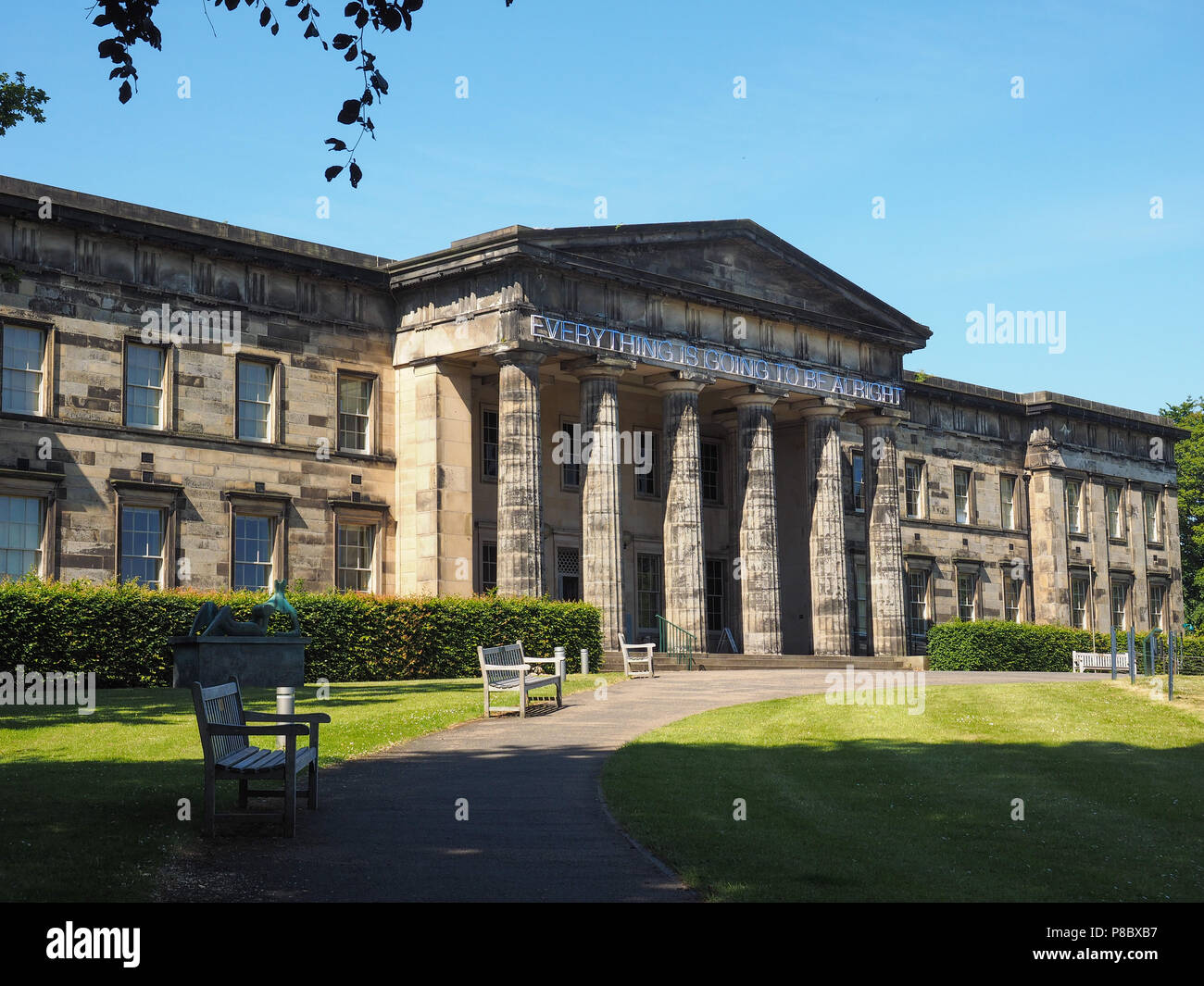 EDINBURGH, UK - CIRCA JUNE 2018: The Scottish National Gallery of ...