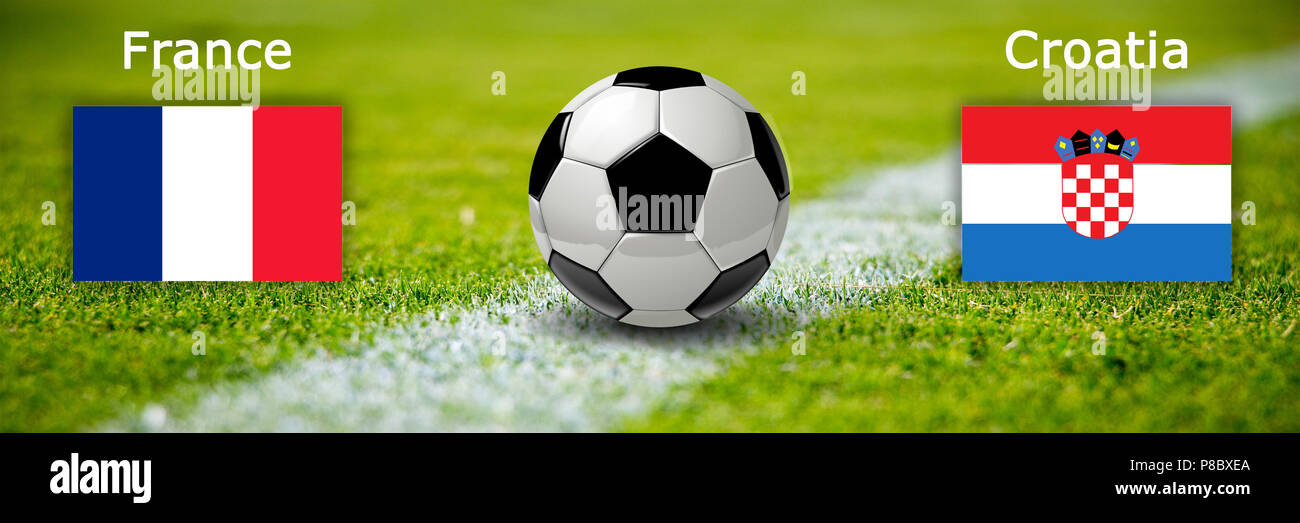 Croatia v france hi-res stock photography and images - Alamy