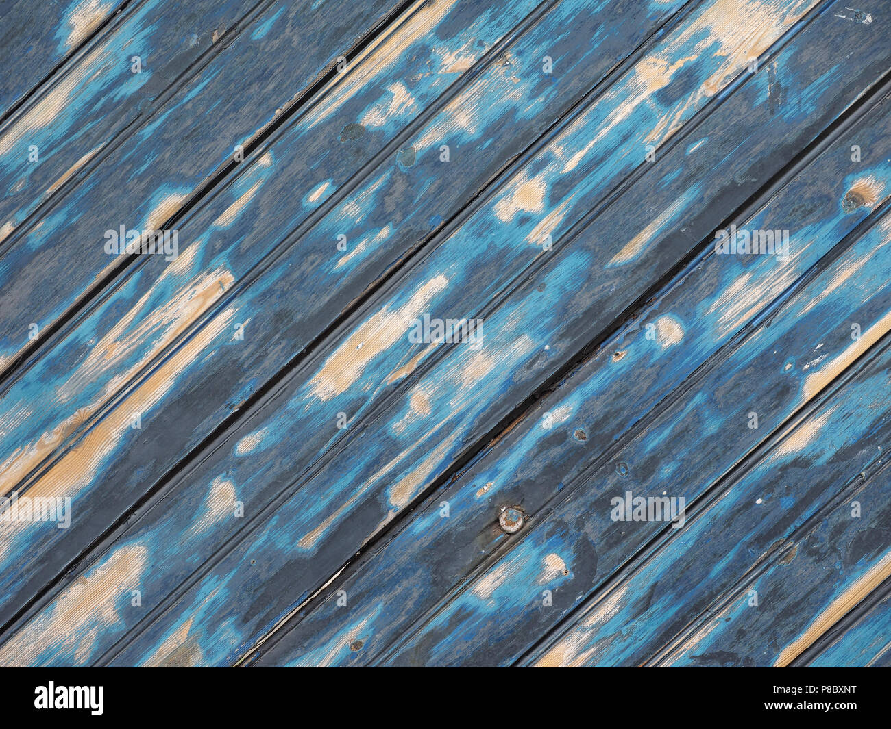 blue wood texture useful as a background Stock Photo - Alamy