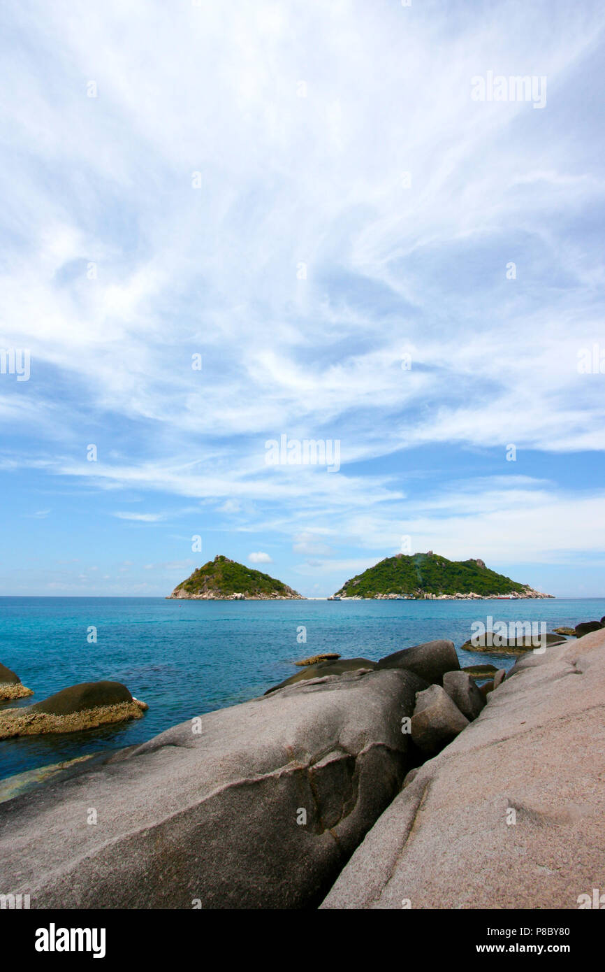 Nang Yuan island, Koh Tao, Thailand Stock Photo - Alamy
