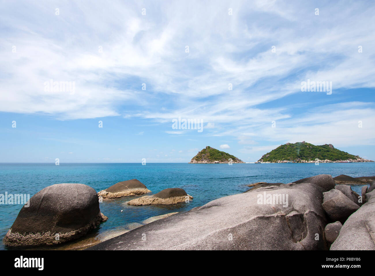 Nang Yuan island, Koh Tao, Thailand Stock Photo - Alamy