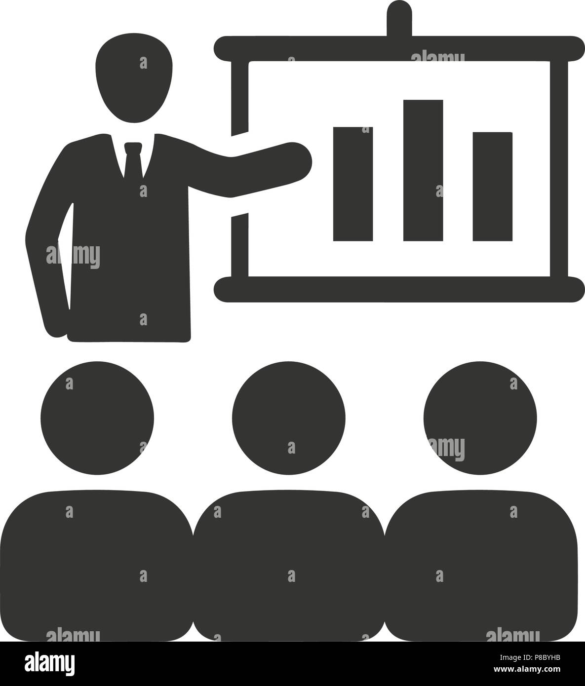 Business Conference Icon Stock Vector Image & Art - Alamy